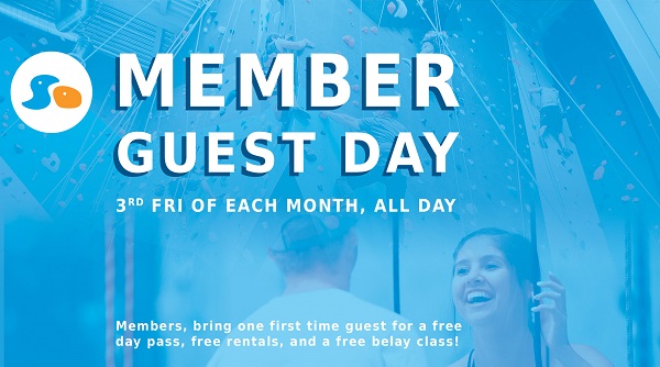 Member Guest Day - Sender One Climbing