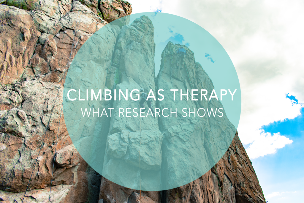 Climbing as Therapy: What Research Shows - Sender One Climbing